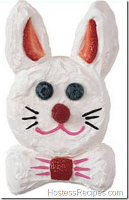 Hostess Shortcake Easter Bunny Cake